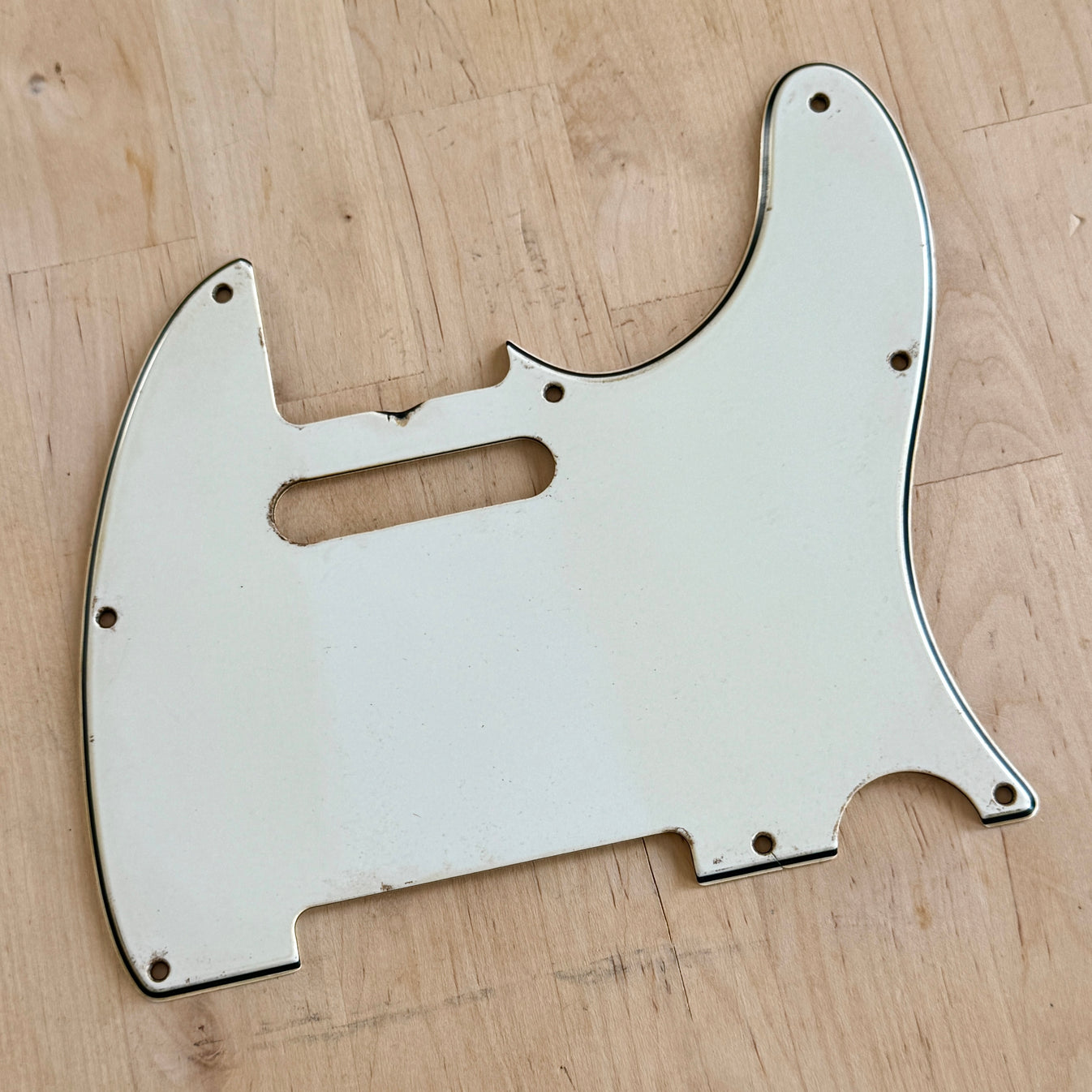 1960's Tele® Pickguard in White Parchment – Realistic Relics