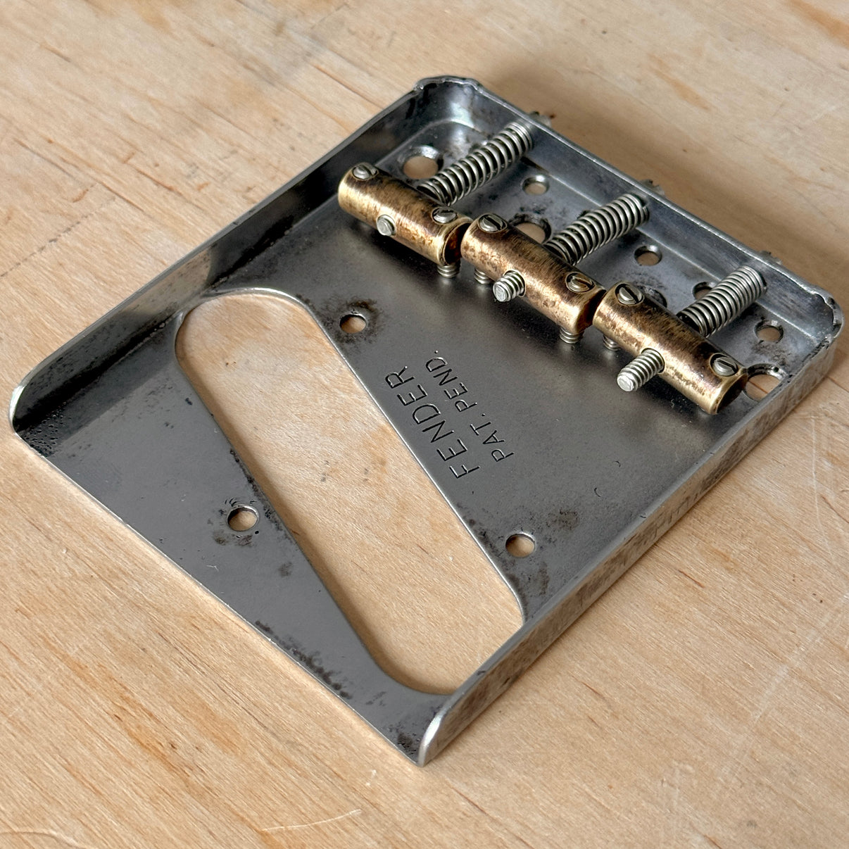 1950 Tele® Brass Saddles – Realistic Relics