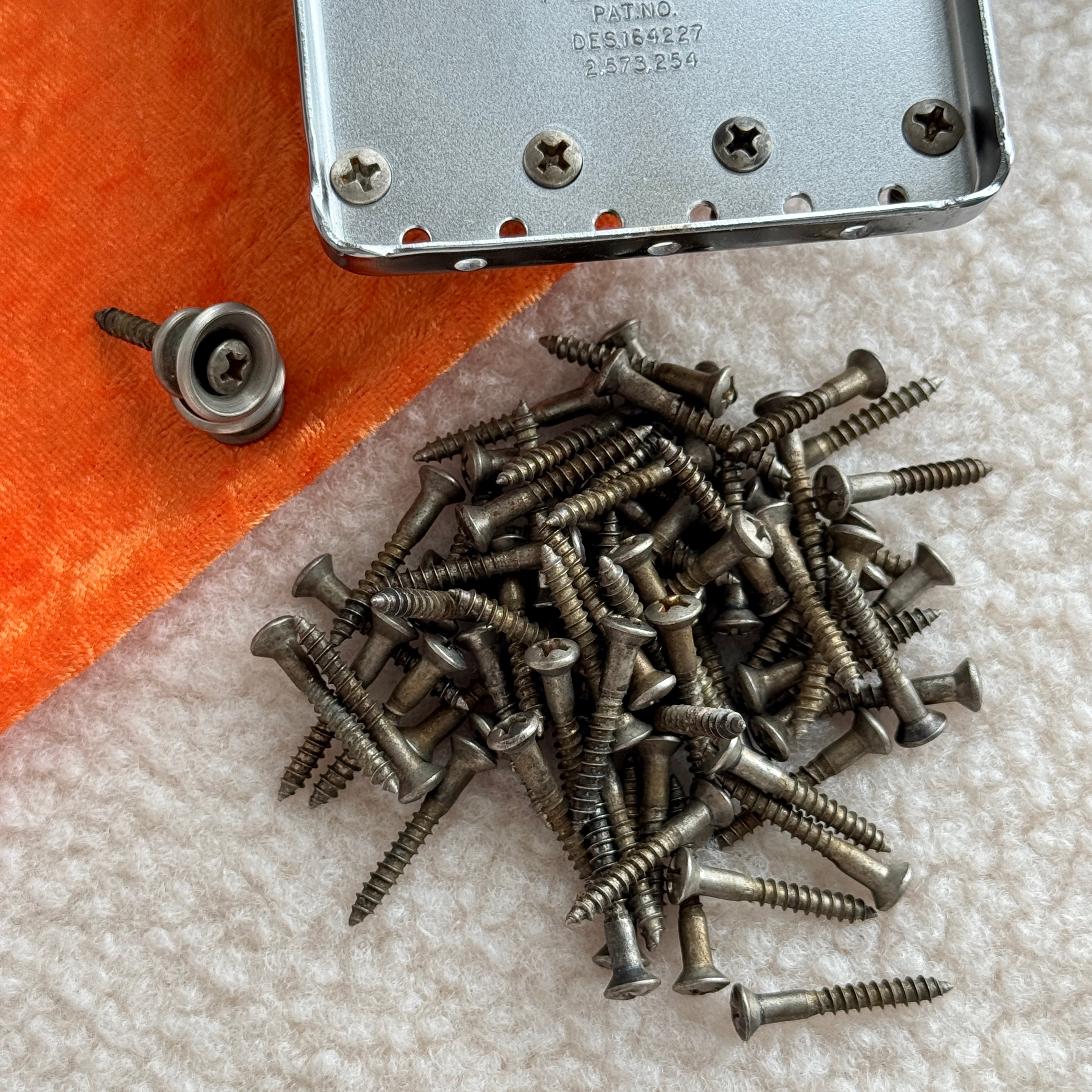 1960's Strap Button / Tele® Bridge Screws – Realistic Relics